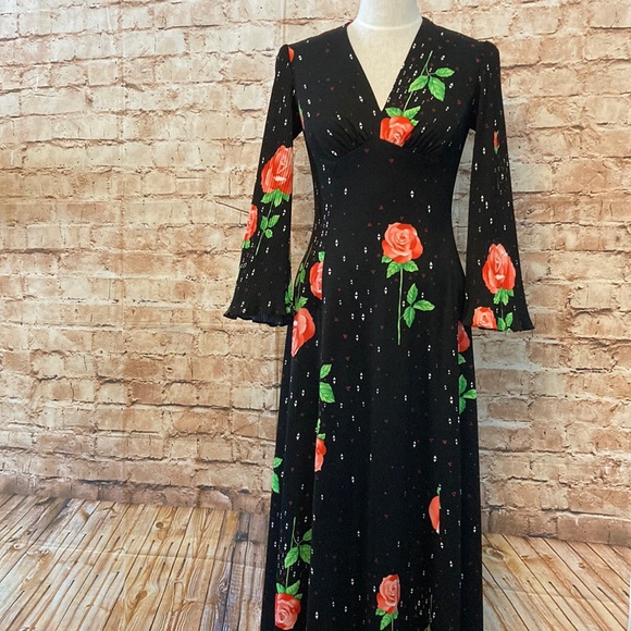 Edith Flagg | Dresses | Vintage 984 Edith Flagg California Maxi Dress ...
